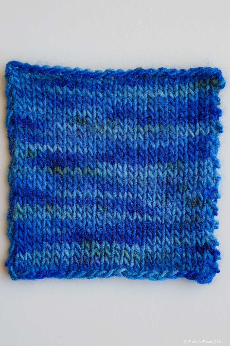 Burglar Blueberry | Hand-dyed Wool Yarn by Fiction Fiber | View Colorway