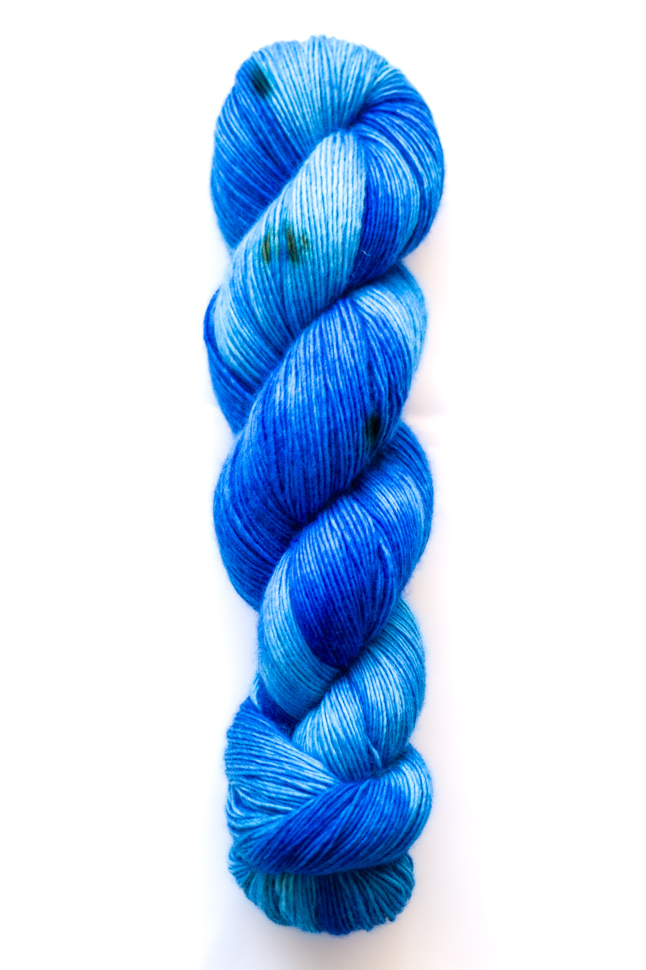Burglar Blueberry | Hand-dyed Wool Yarn by Fiction Fiber | View Colorway